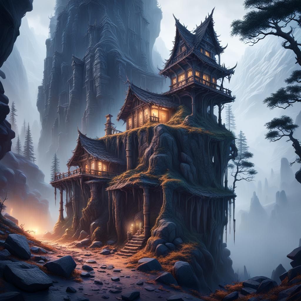 Last night inn - AI Generated Artwork - NightCafe Creator