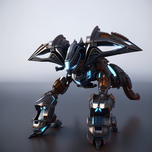 Dragonator Transformer - AI Generated Artwork - NightCafe Creator