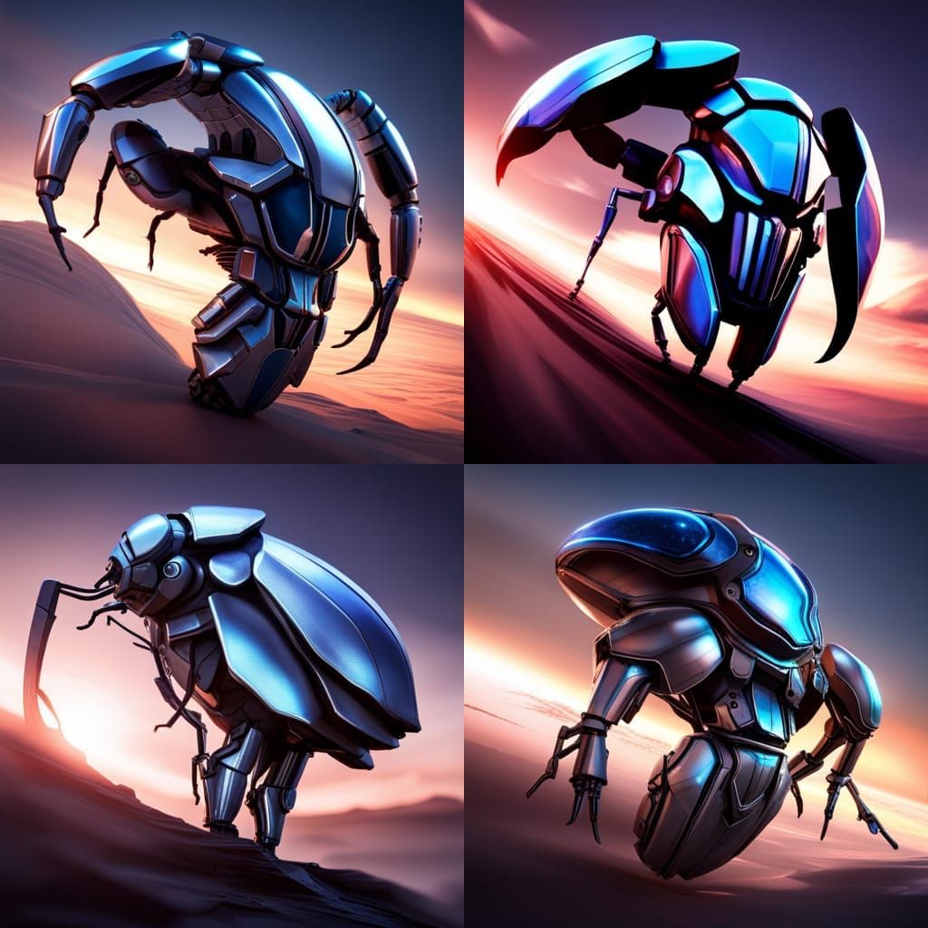 Mechanical Insects of Planet Audn. - AI Generated Artwork - NightCafe ...
