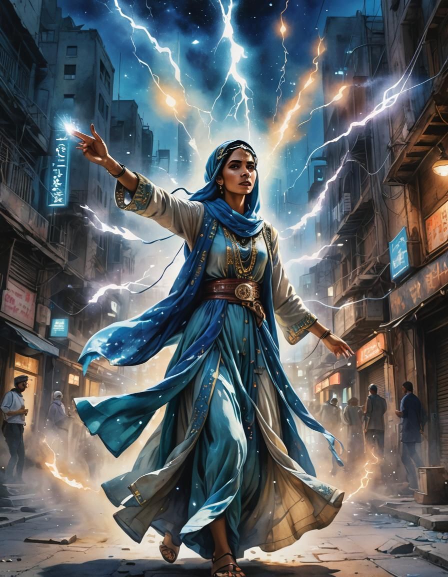 Fantasy Arabian Girl - AI Generated Artwork - NightCafe Creator