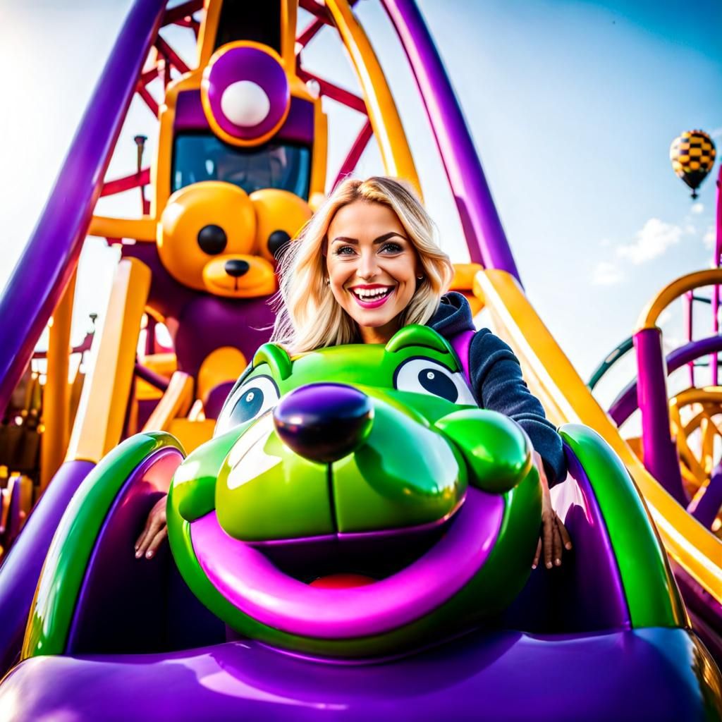 Theme parks ..... a place for little kids and those bigger people who ...