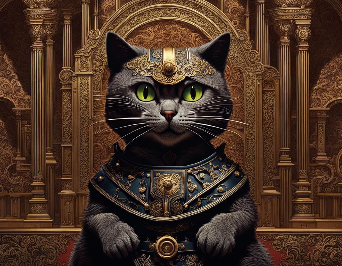 machine gun murder kitty, pixar/dreamworks, masterpiece, horror ...