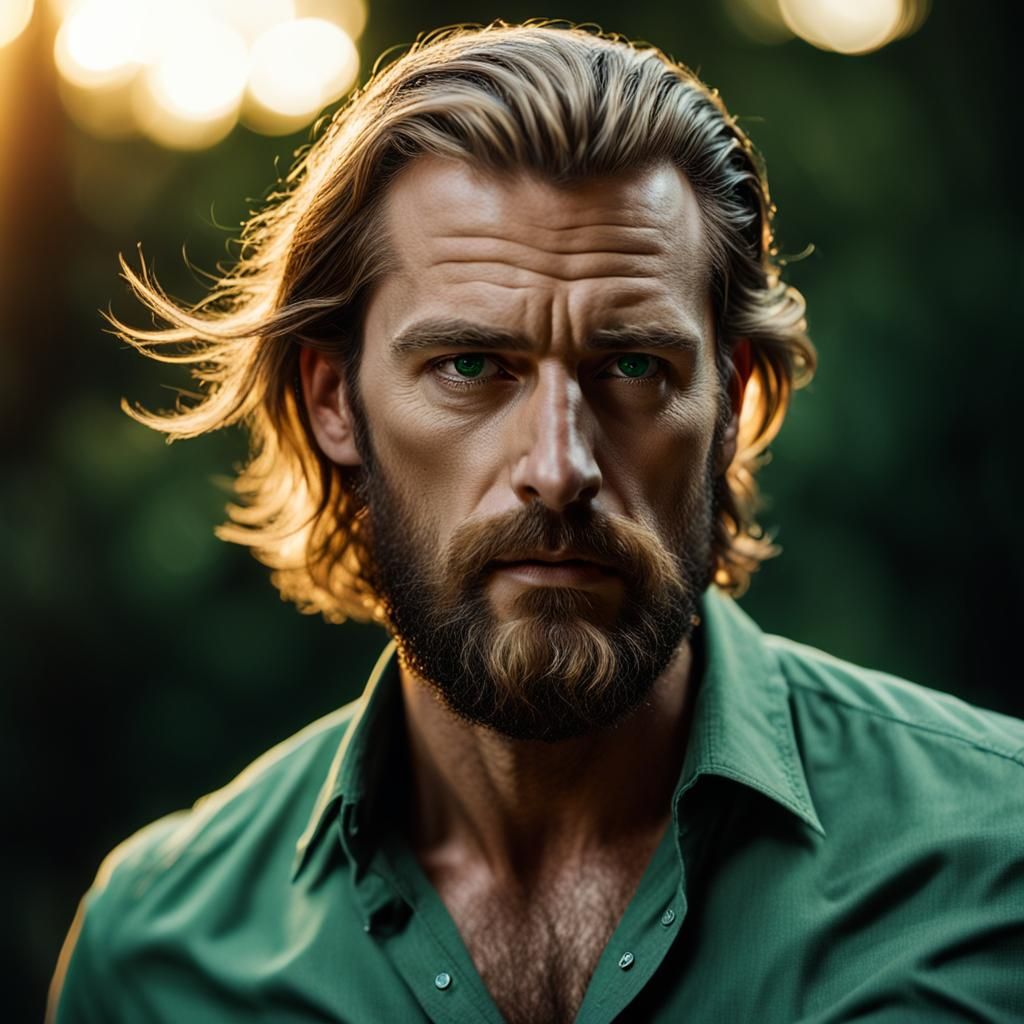 Finely aged - Elegant Austrian Gentleman in Golden Hour