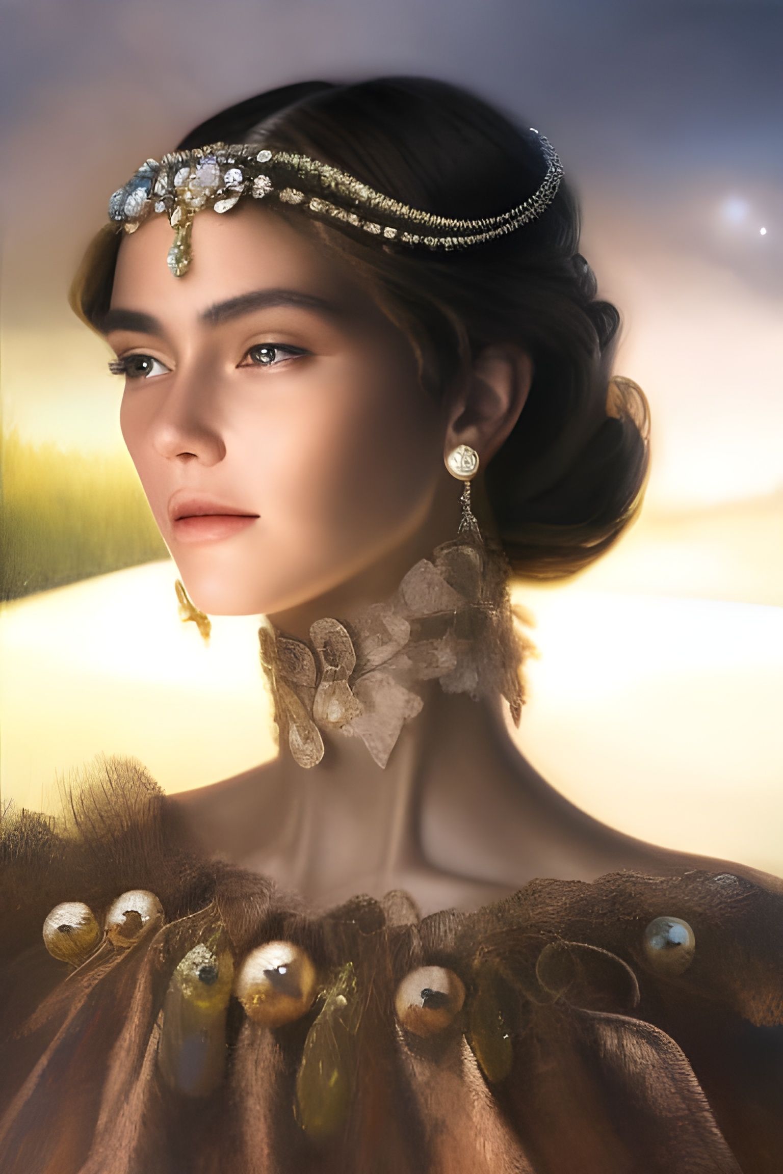 Gilded Space Princess : r/nightcafe