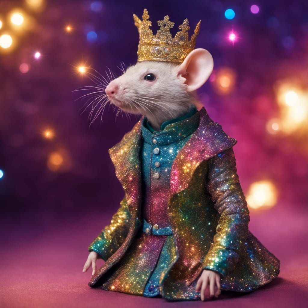 The magic rat king - AI Generated Artwork - NightCafe Creator