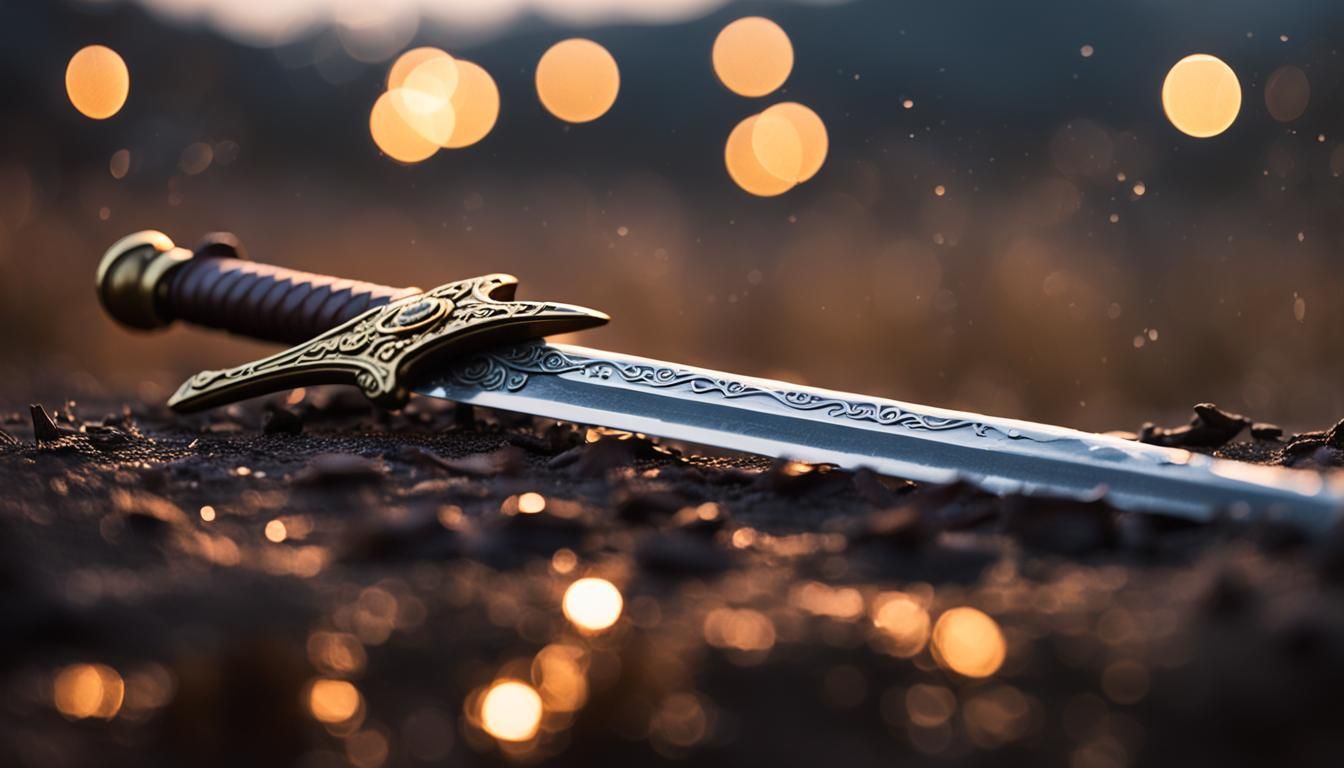 Paladin Sword - AI Generated Artwork - NightCafe Creator