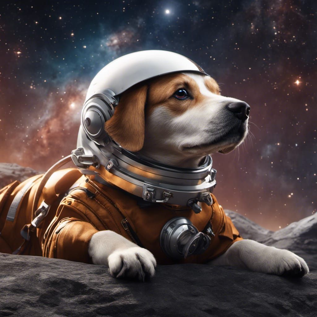 spacedog - AI Generated Artwork - NightCafe Creator