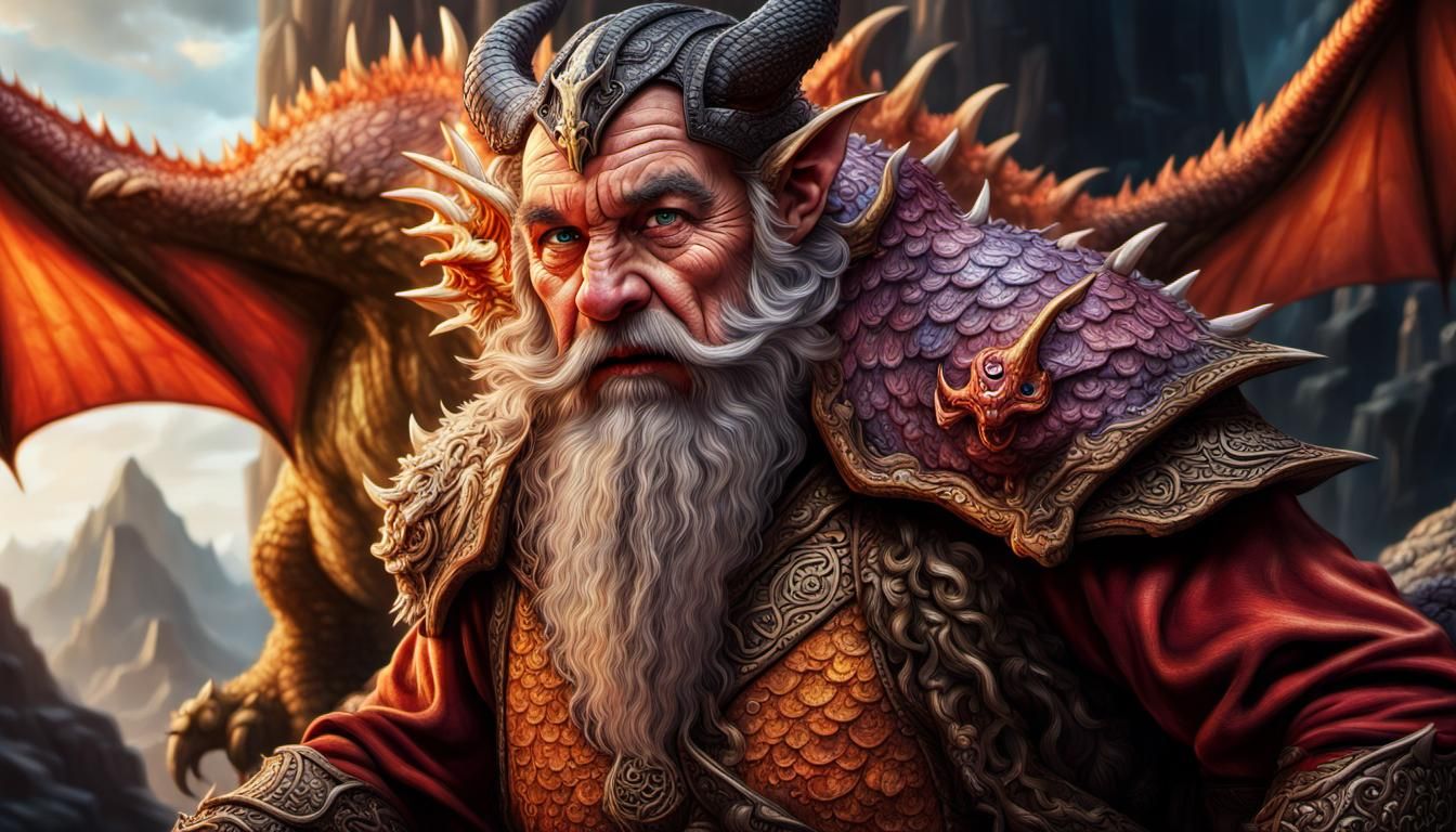dwarf portrait - AI Generated Artwork - NightCafe Creator
