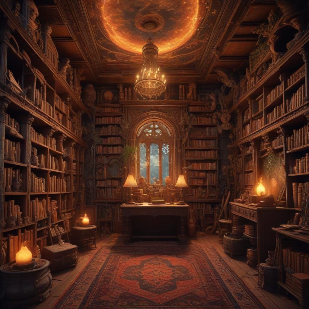 Library of wizardry - Library of wizardry