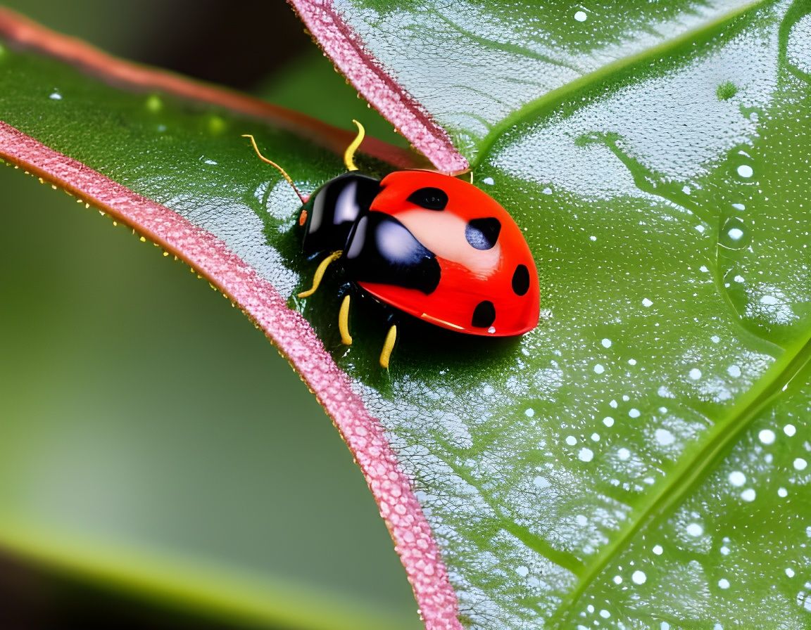 Unwinged Ladybug - AI Generated Artwork - NightCafe Creator
