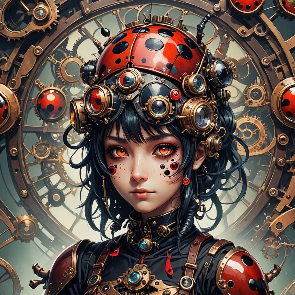 Ladybug - AI Generated Artwork - NightCafe Creator