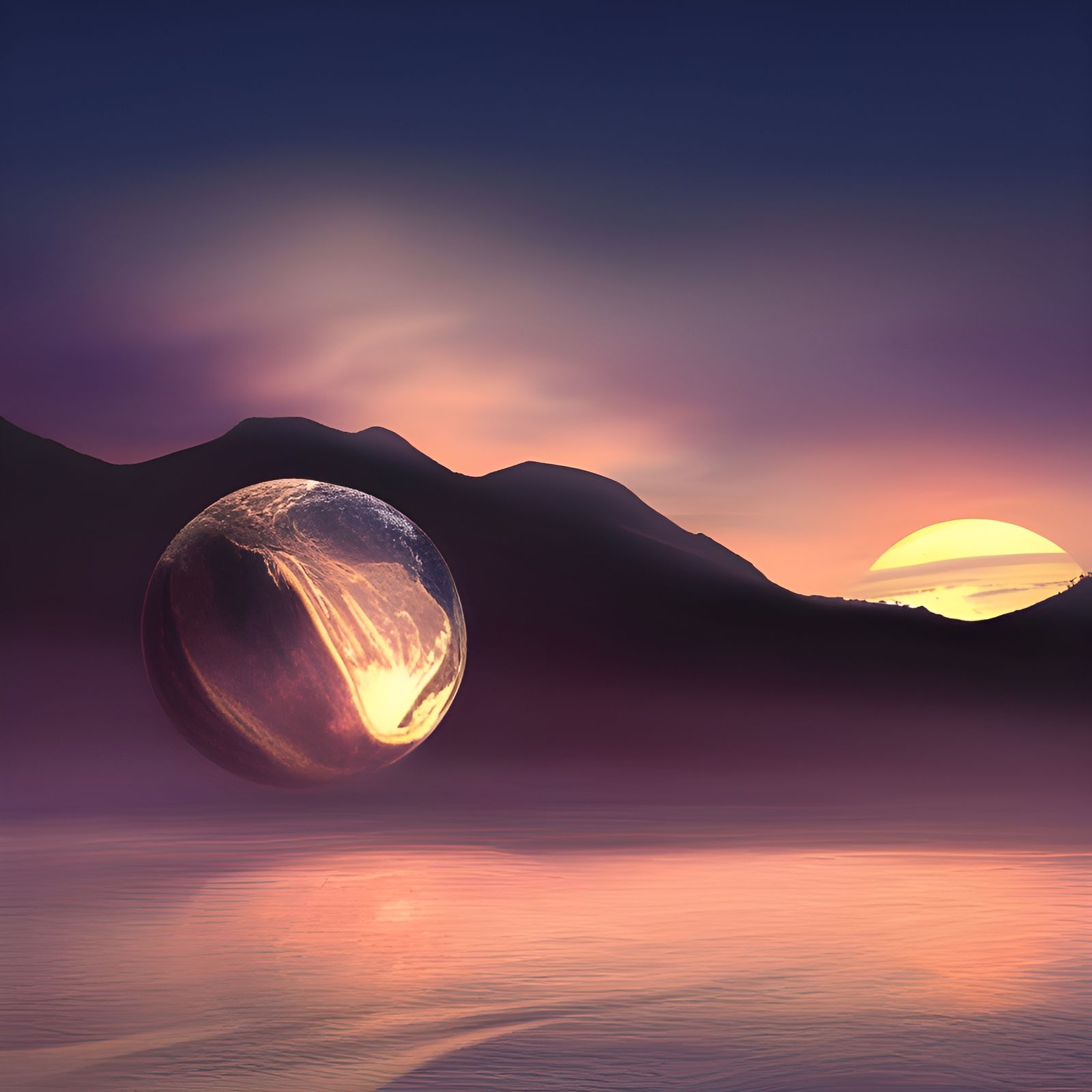 Reflections - AI Generated Artwork - NightCafe Creator