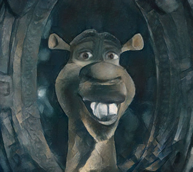 shronkey+gay= a very funny - AI Generated Artwork - NightCafe Creator