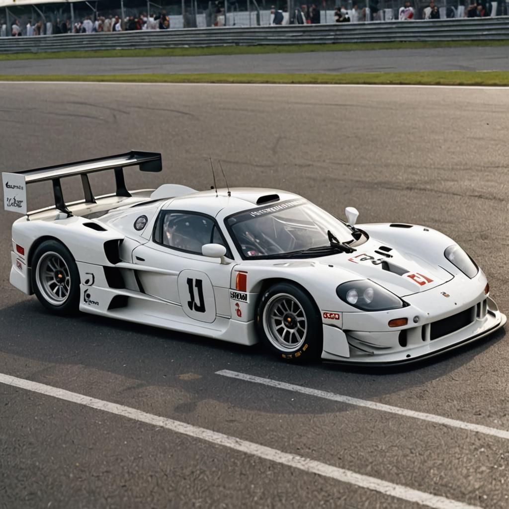 A wonderfull GT1 le mans racecar from 90's. - AI Generated Artwork ...