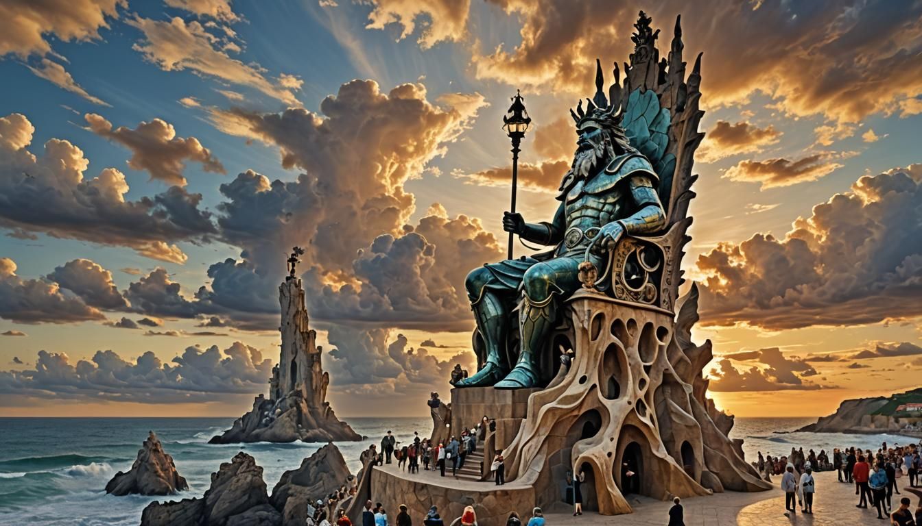 King Neptune - AI Generated Artwork - NightCafe Creator