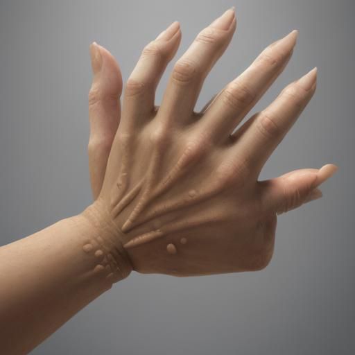 realistic human hands - AI Generated Artwork - NightCafe Creator