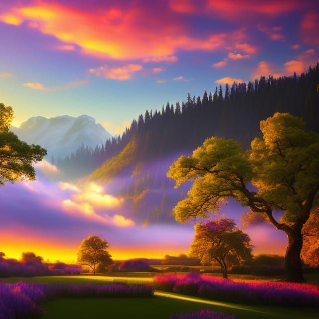 Wild Nature - AI Generated Artwork - NightCafe Creator