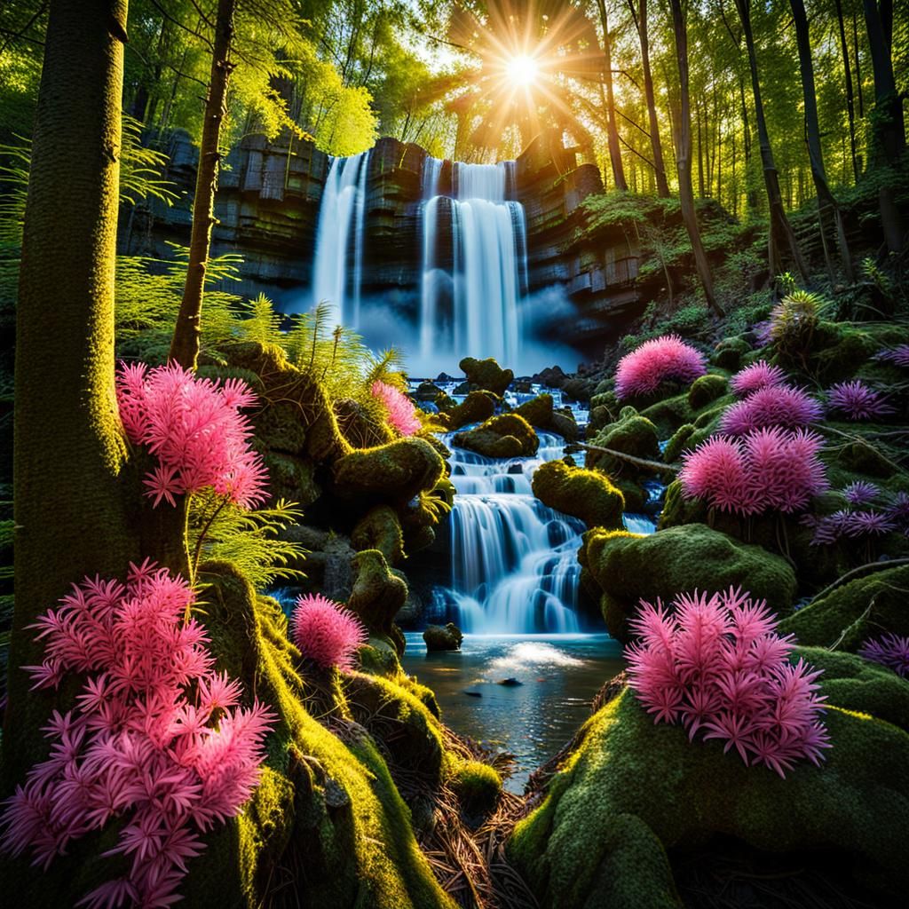 The magic allure of enchanted crystal forest (crystal Victorian bride ...