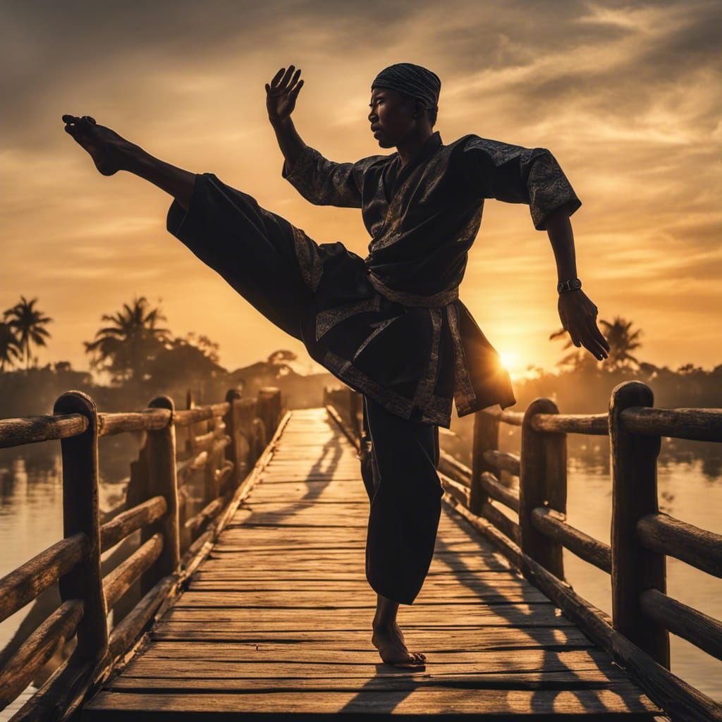 Pendekar Silat - AI Generated Artwork - NightCafe Creator