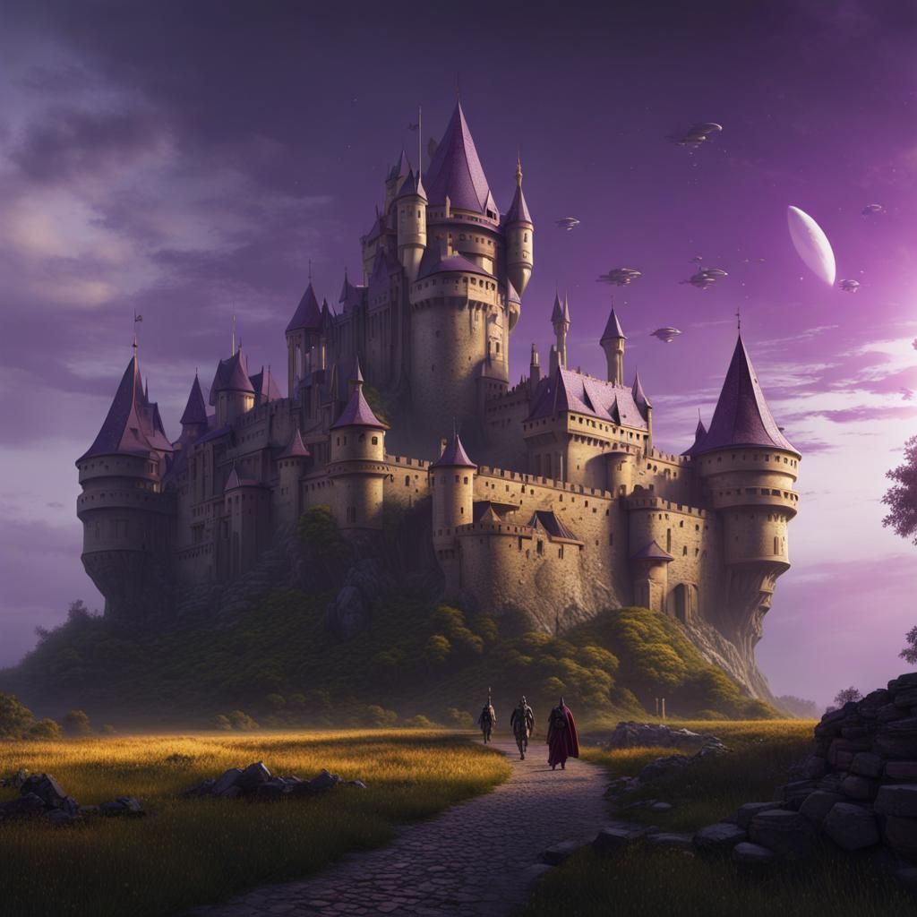 Medieval Space Station - AI Generated Artwork - NightCafe Creator