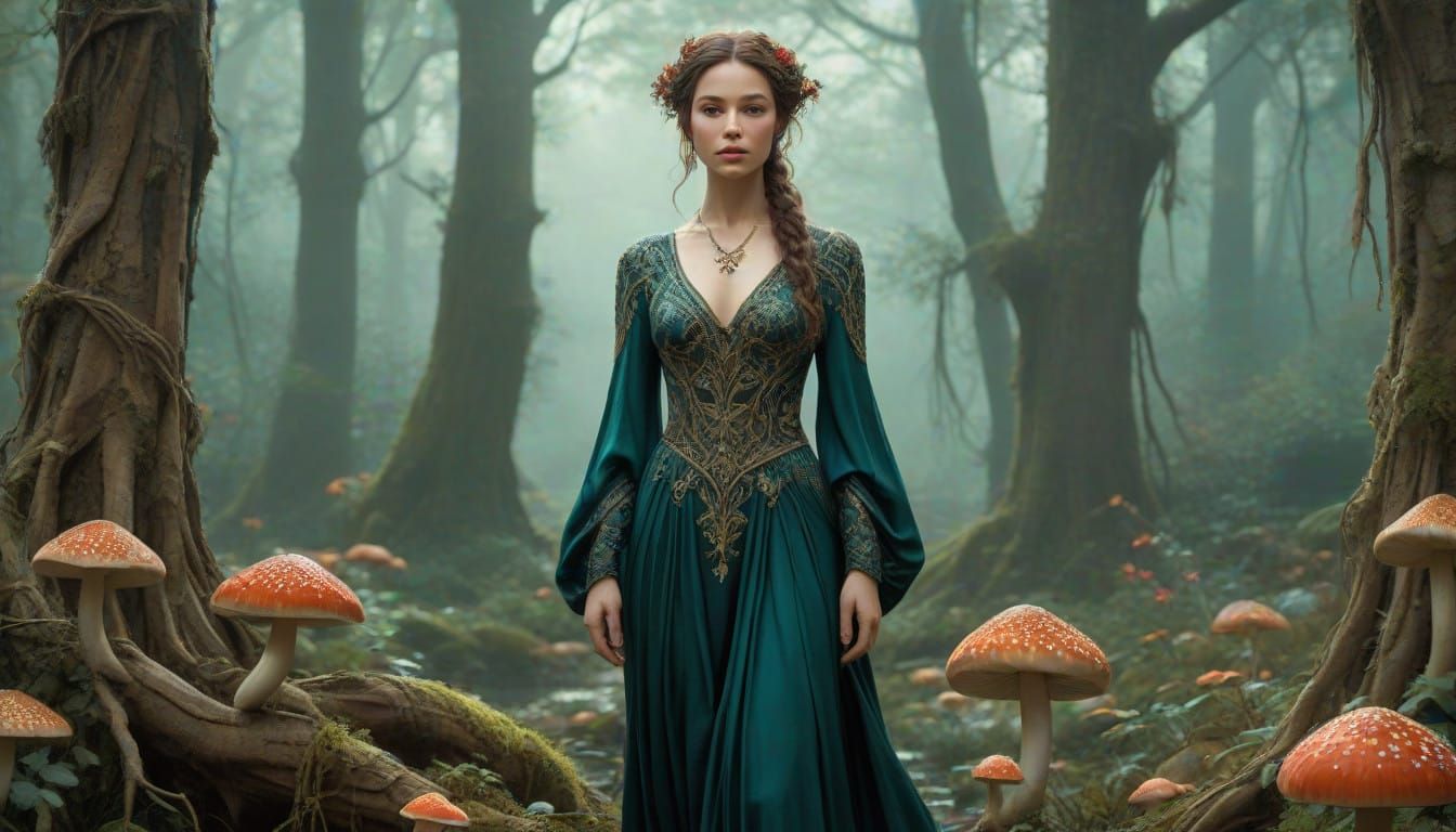 wta 5 lshu> NPC> FEMALE - Ethereal Fantasy Female NPC in Art...