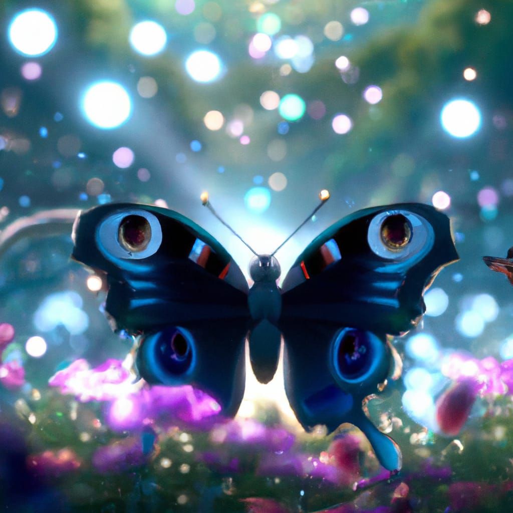 Butterfly Dreams - AI Generated Artwork - NightCafe Creator