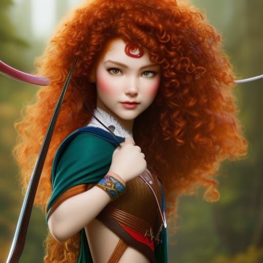 Merida - AI Generated Artwork - NightCafe Creator