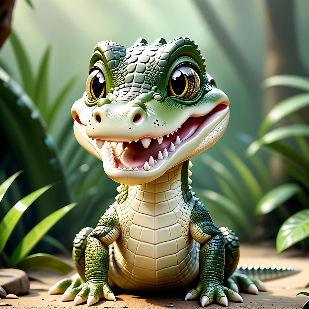 Baby Croc (Do do do do do do) - AI Generated Artwork - NightCafe Creator