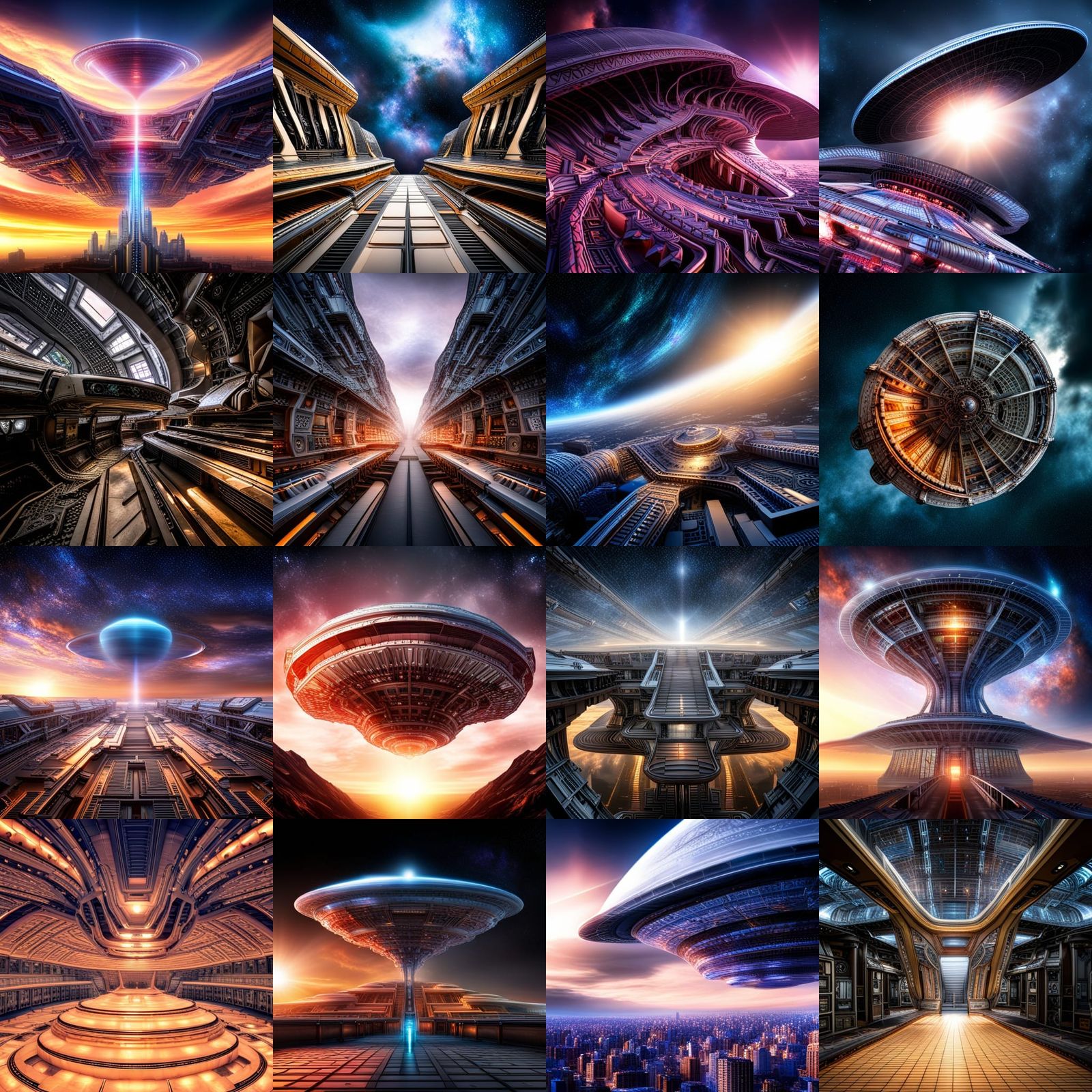 alien spaceship intricate details, HDR, beautifully shot ...