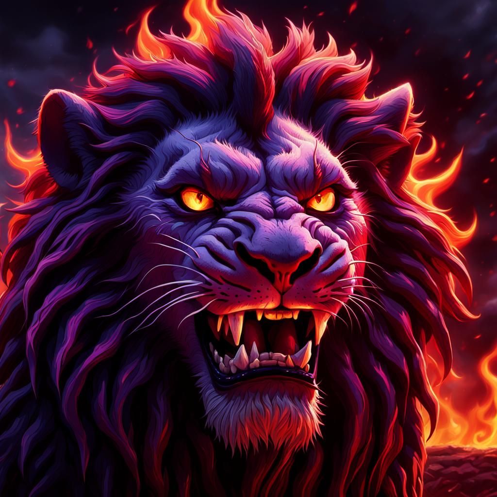 scar lion king devil lion - Dark Devil Lion from The Lion ...