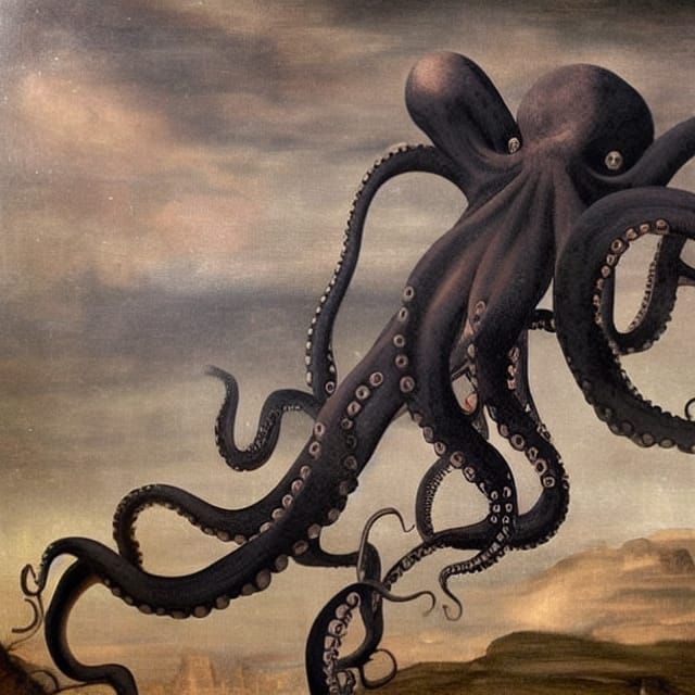 Tentacles invasion - AI Generated Artwork - NightCafe Creator