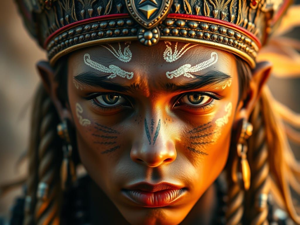 Indigenous portrait - Indigenous portrait