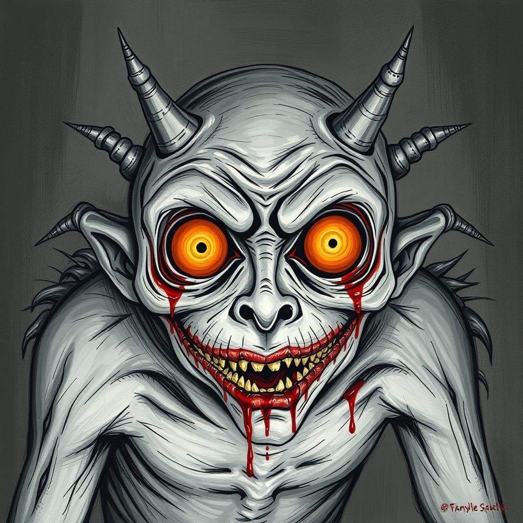 extremely strange entity, Bleeding Eyes