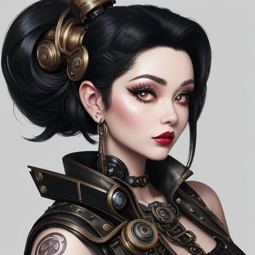 Betty Boop. Cayberpunk. Chibi. Pin-up. Mature, curvy and lithe. Studio Sanrio . "Create a ...