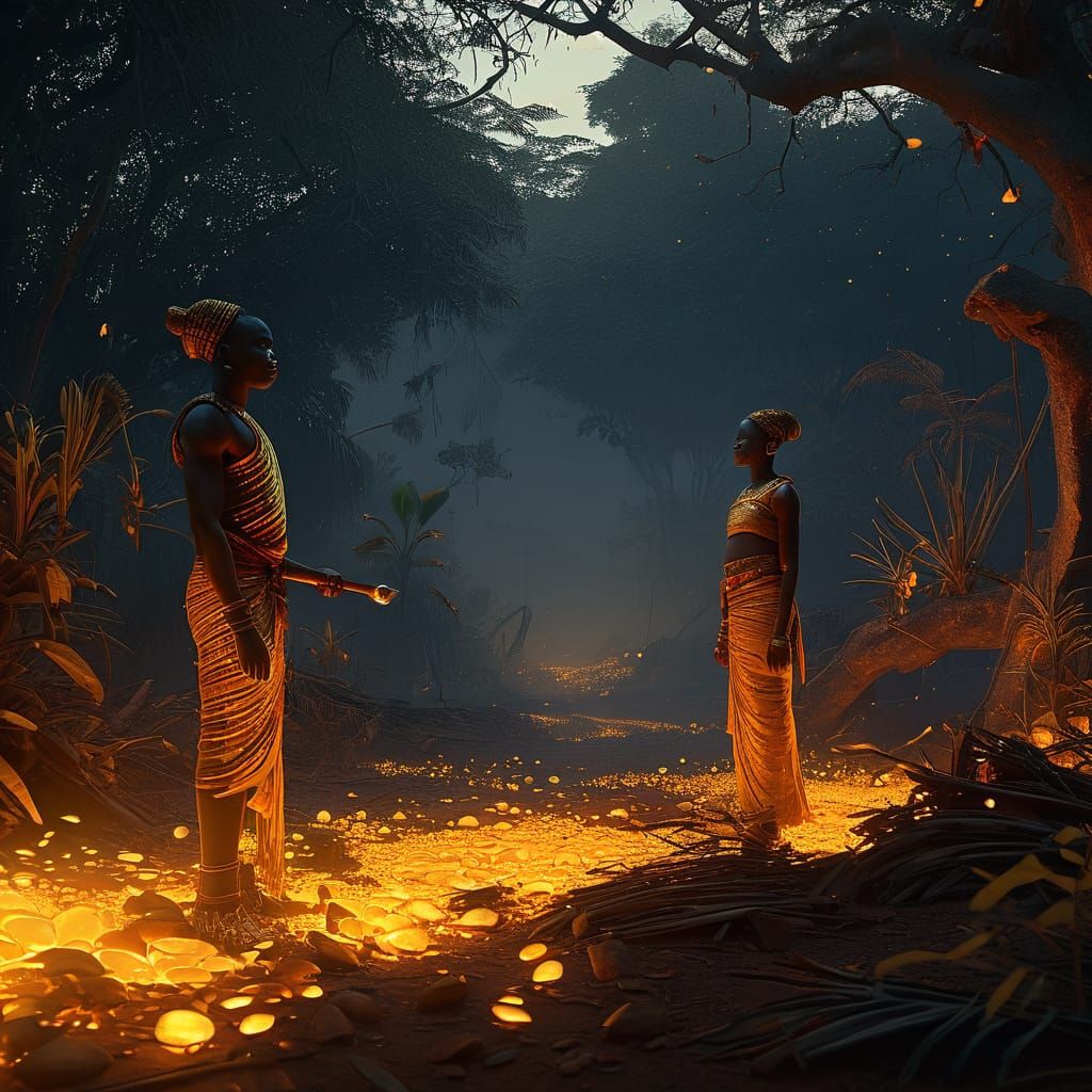 Adze (Ghana, Togo, Benin) – A vampiric firefly spirit that drinks blood ...