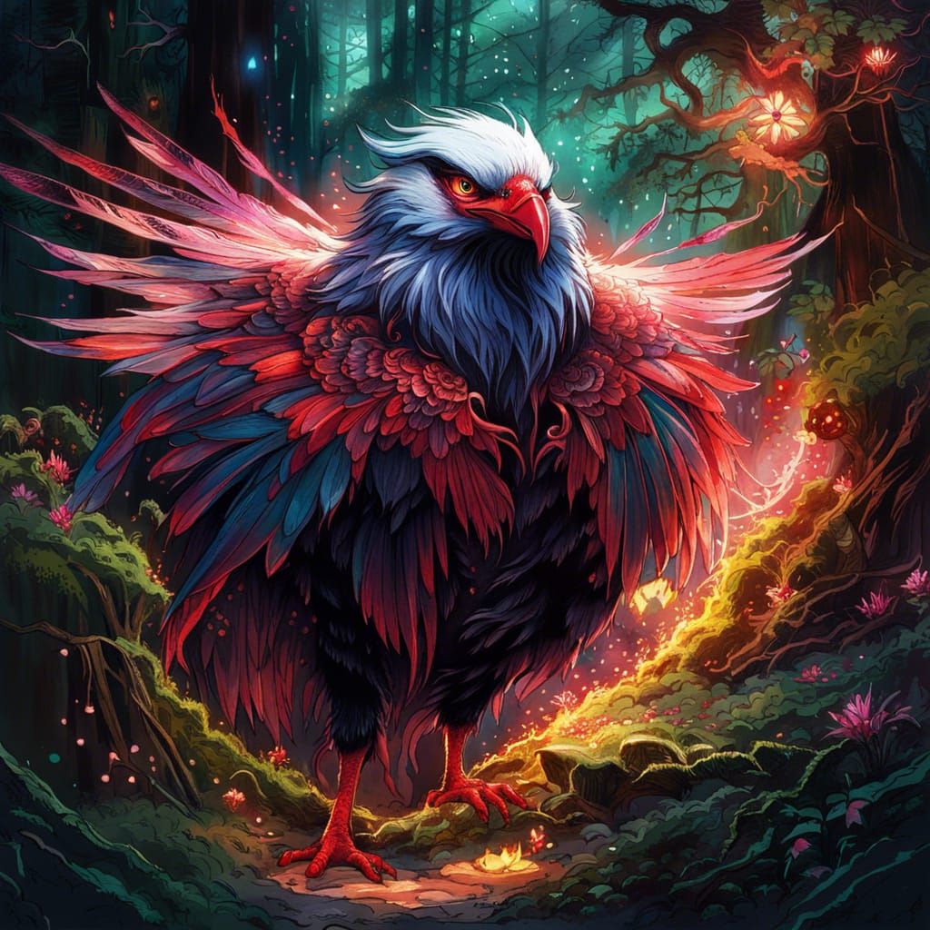 Karasu Tengu - AI Generated Artwork - NightCafe Creator