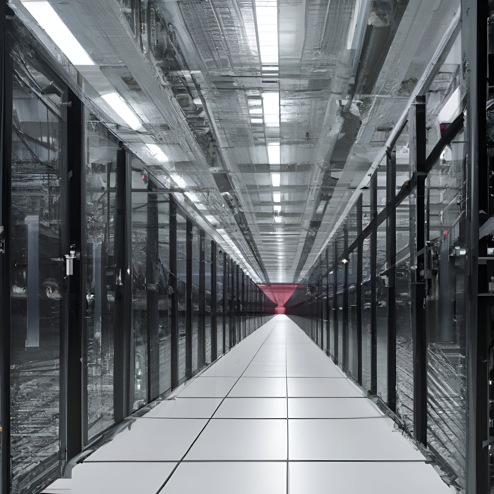 Supercomputer Facility 01 - AI Generated Artwork - NightCafe Creator