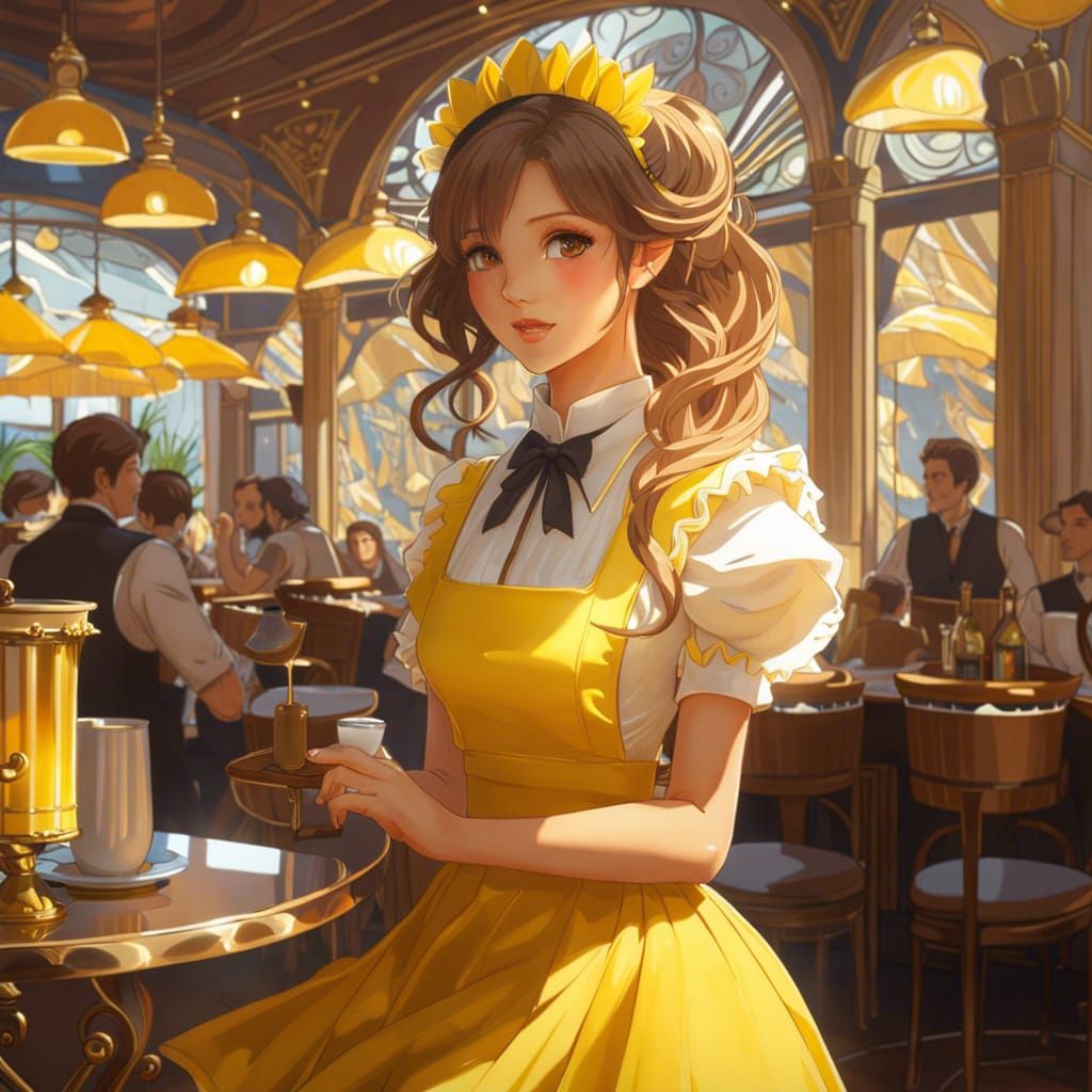 Maid - AI Generated Artwork - NightCafe Creator