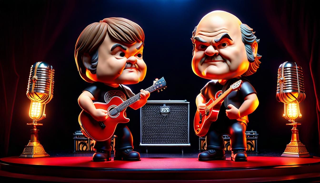 Tenacious D - AI Generated Artwork - NightCafe Creator