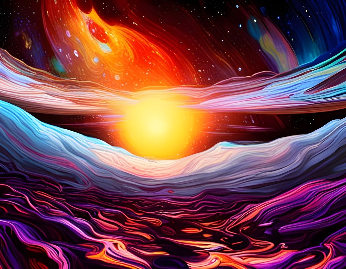 Our Mysterious Universe - AI Generated Artwork - NightCafe Creator