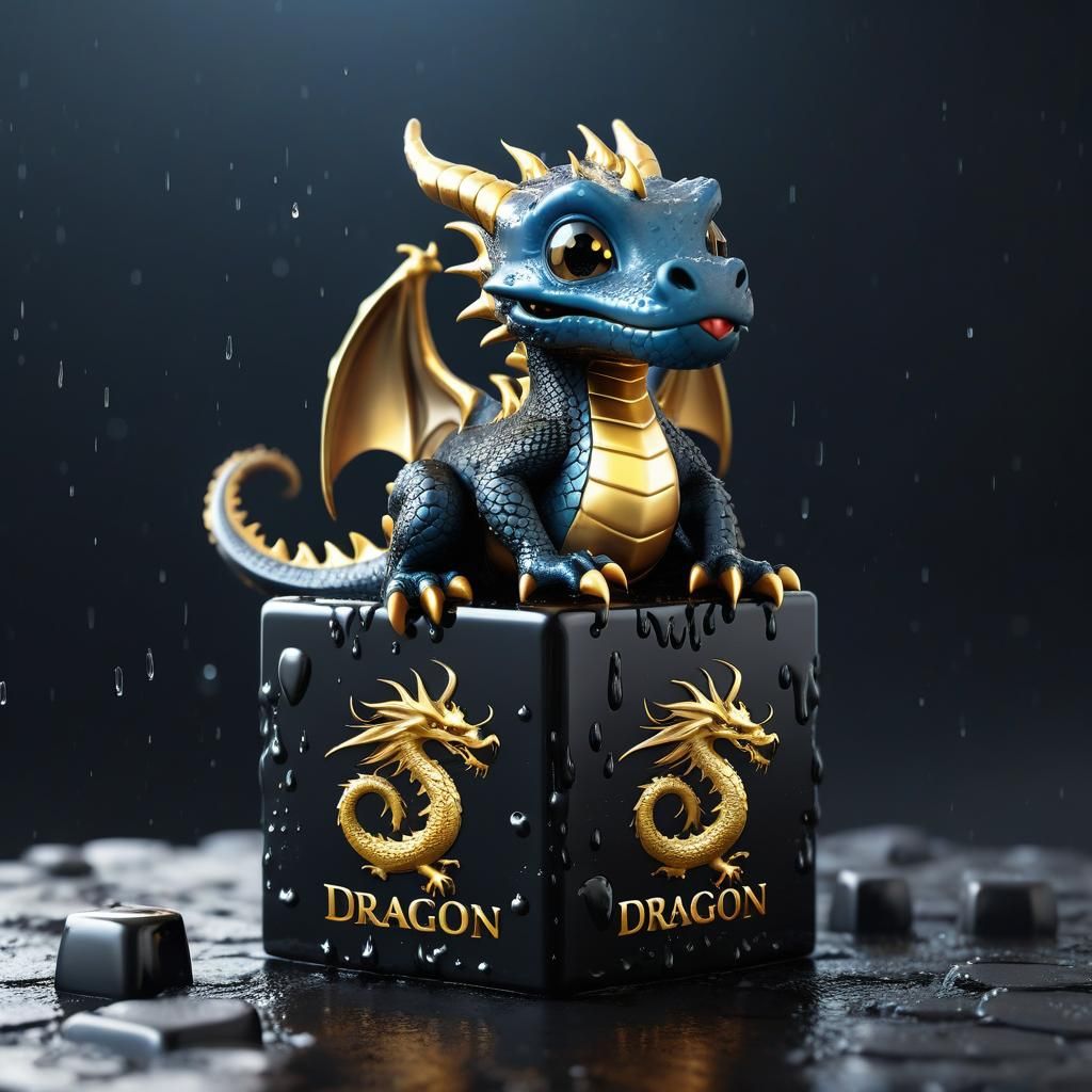 Dragon cube - AI Generated Artwork - NightCafe Creator