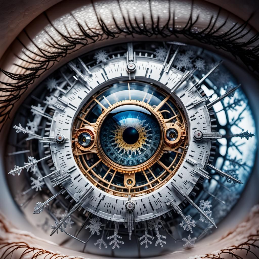 The Clockwork EYE! 👀 - AI Generated Artwork - NightCafe Creator