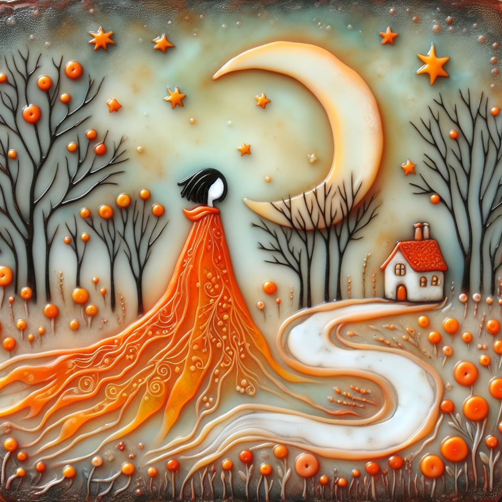 Orange - Color room challenge by Rosie - AI Generated Artwork ...