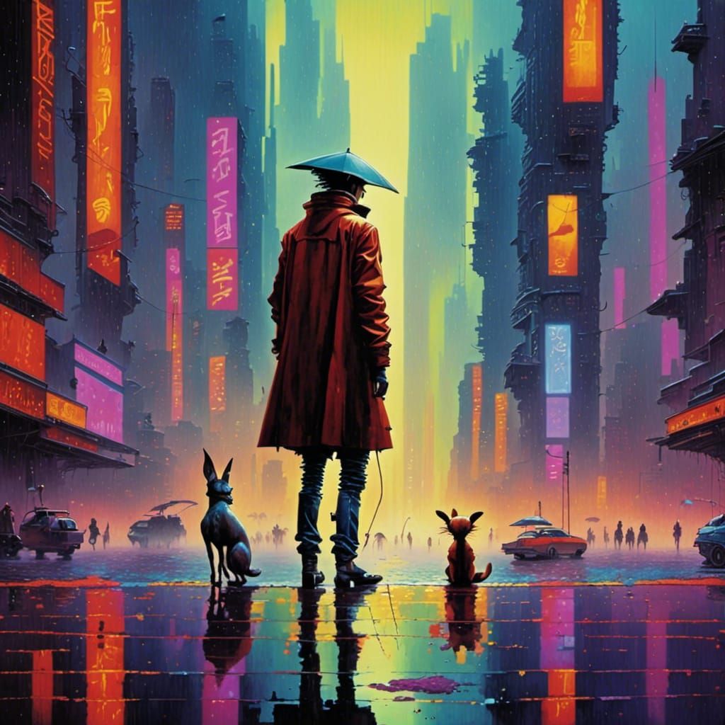 Futurecity lora in the style of rothko - AI Generated Artwork - NightCafe Creator