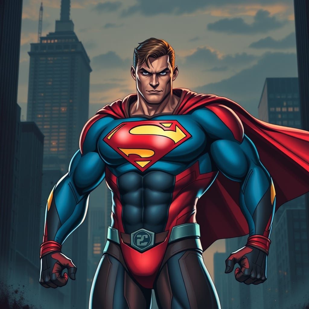 Realistic photo of a superhero - Realistic photo of a superh...