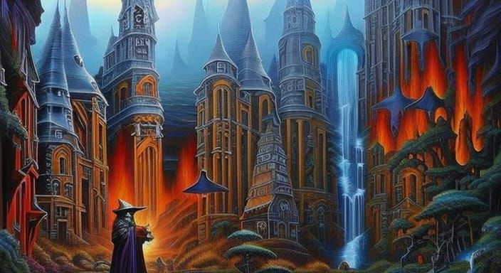 Magic University - AI Generated Artwork - NightCafe Creator