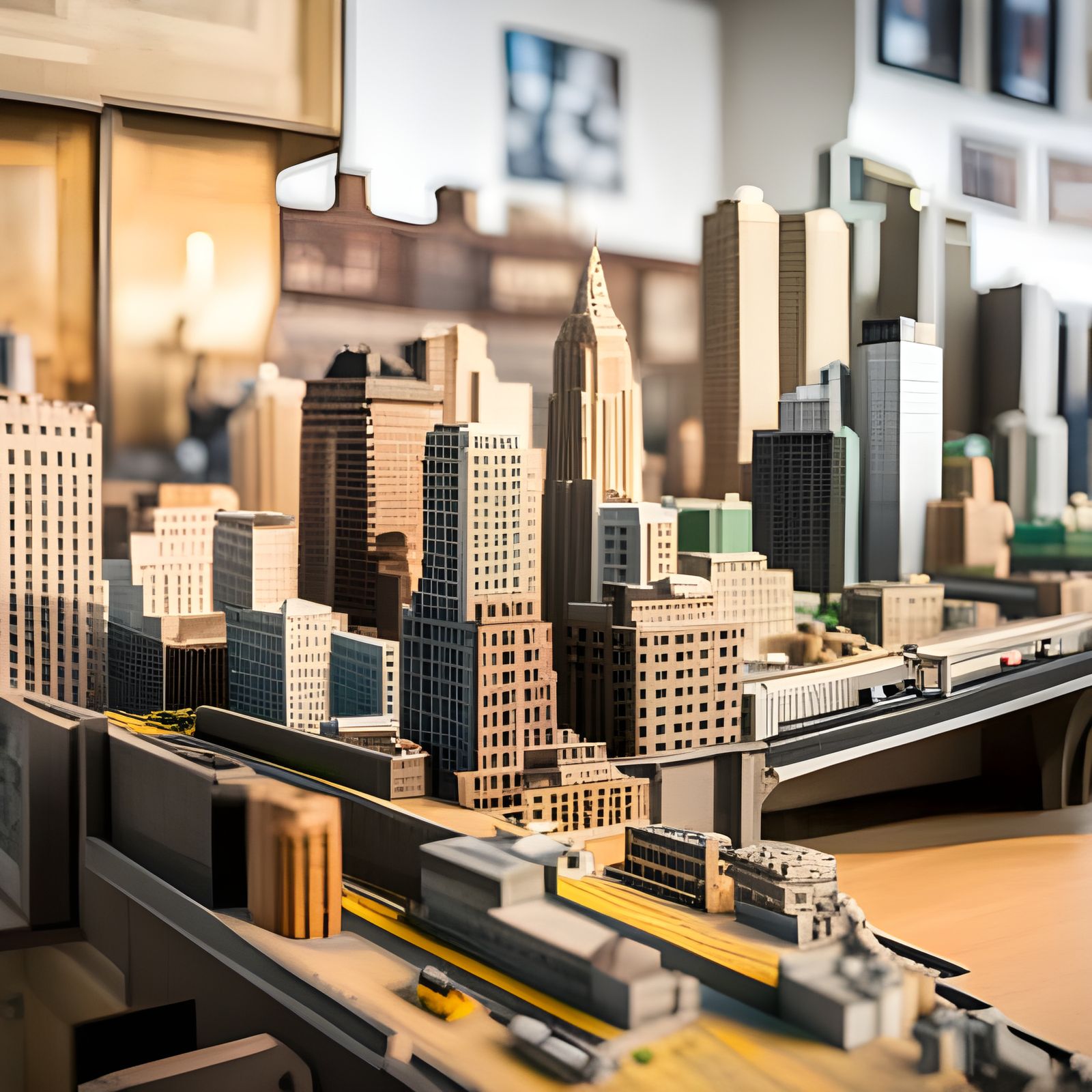 Itty Bitty City - AI Generated Artwork - NightCafe Creator