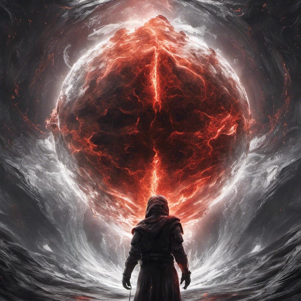 Confronting Evil - AI Generated Artwork - NightCafe Creator