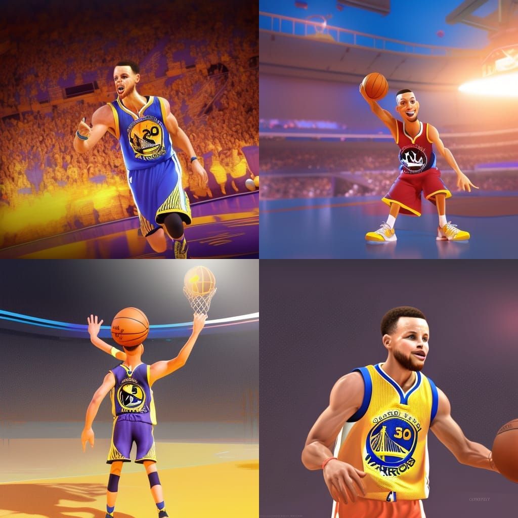 steph curry - AI Generated Artwork - NightCafe Creator