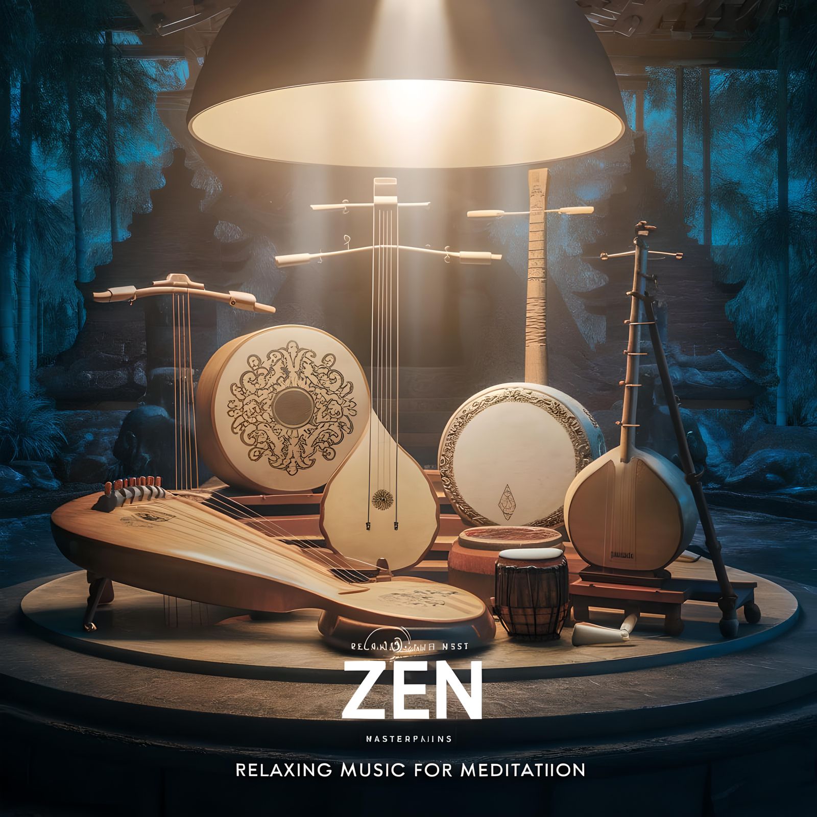 "ZEN" #1. Traditional Instrumental Music for Relaxation - AI Generated Artwork - NightCafe Creator